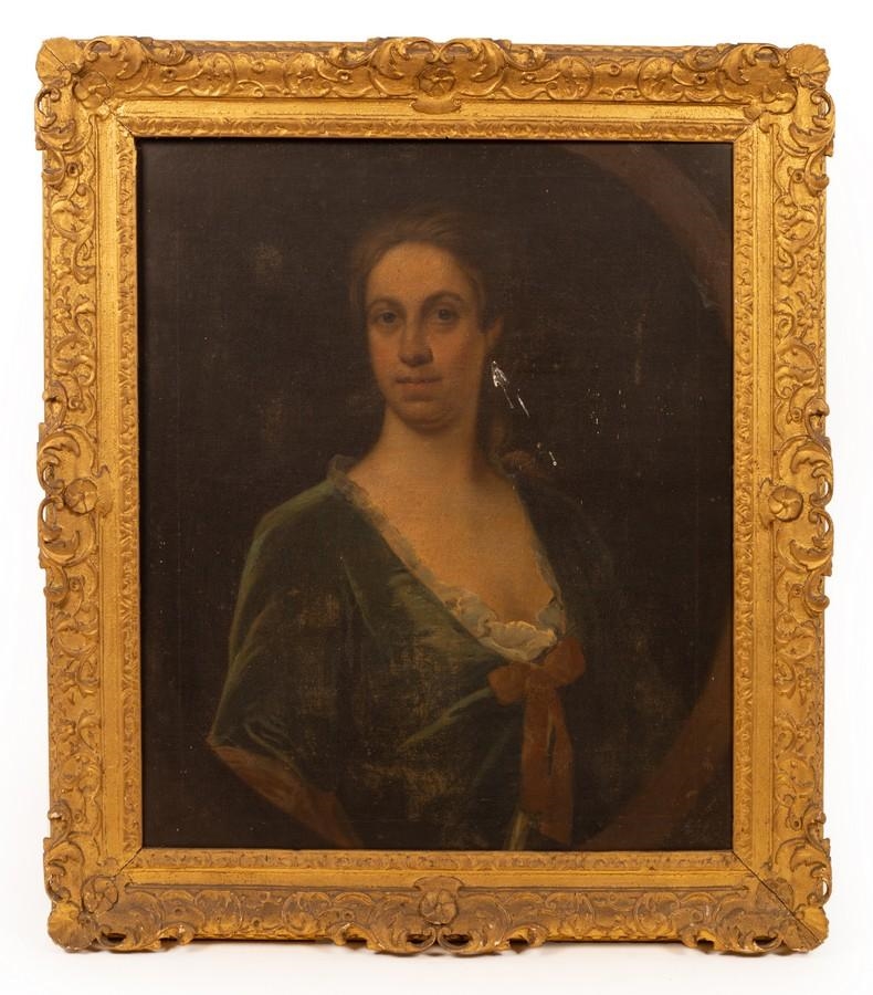 Jonathan Richardson | Portrait of Mrs Howe Hicks (circa 1694-1728)/half ...