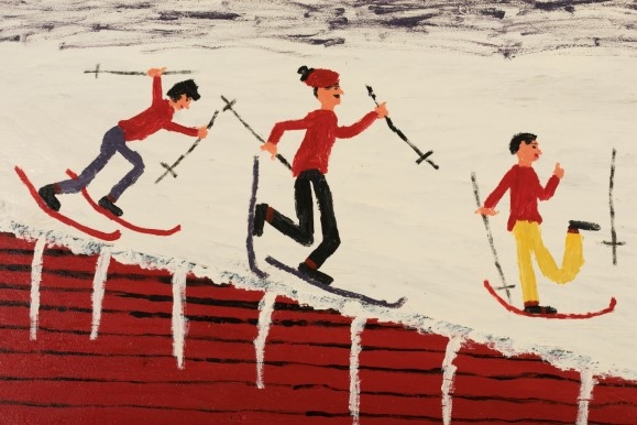 Bradford Naugler | Get the Hell of the Barn Roof (2003) | MutualArt