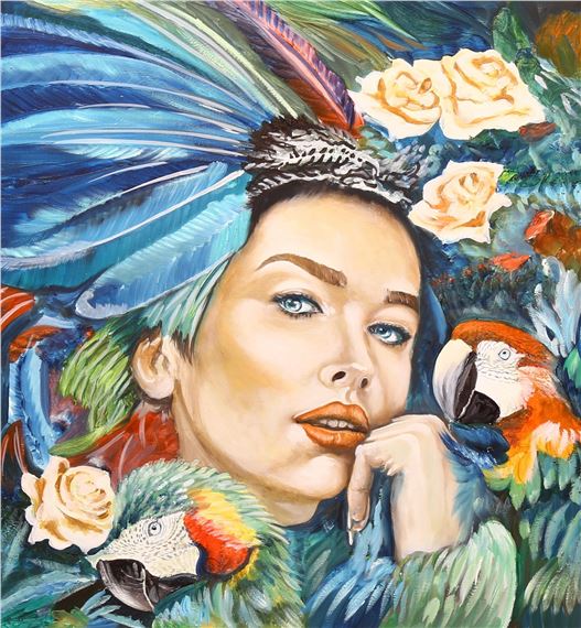 Clive Fredriksson | jungle girl | MutualArt