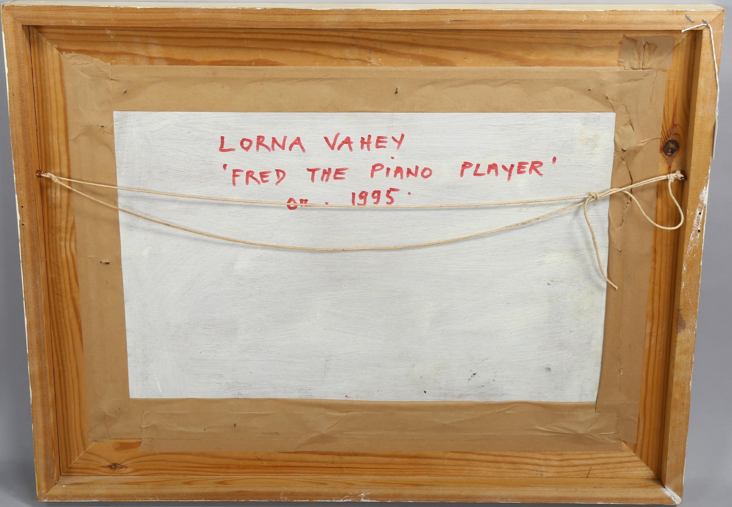 Lorna Vahey | Fred The Piano Player | MutualArt