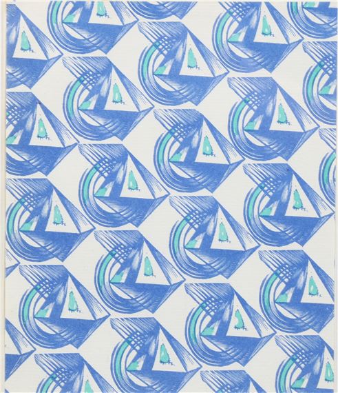 Eric Ravilious | Wallpaper Design (1927) | MutualArt