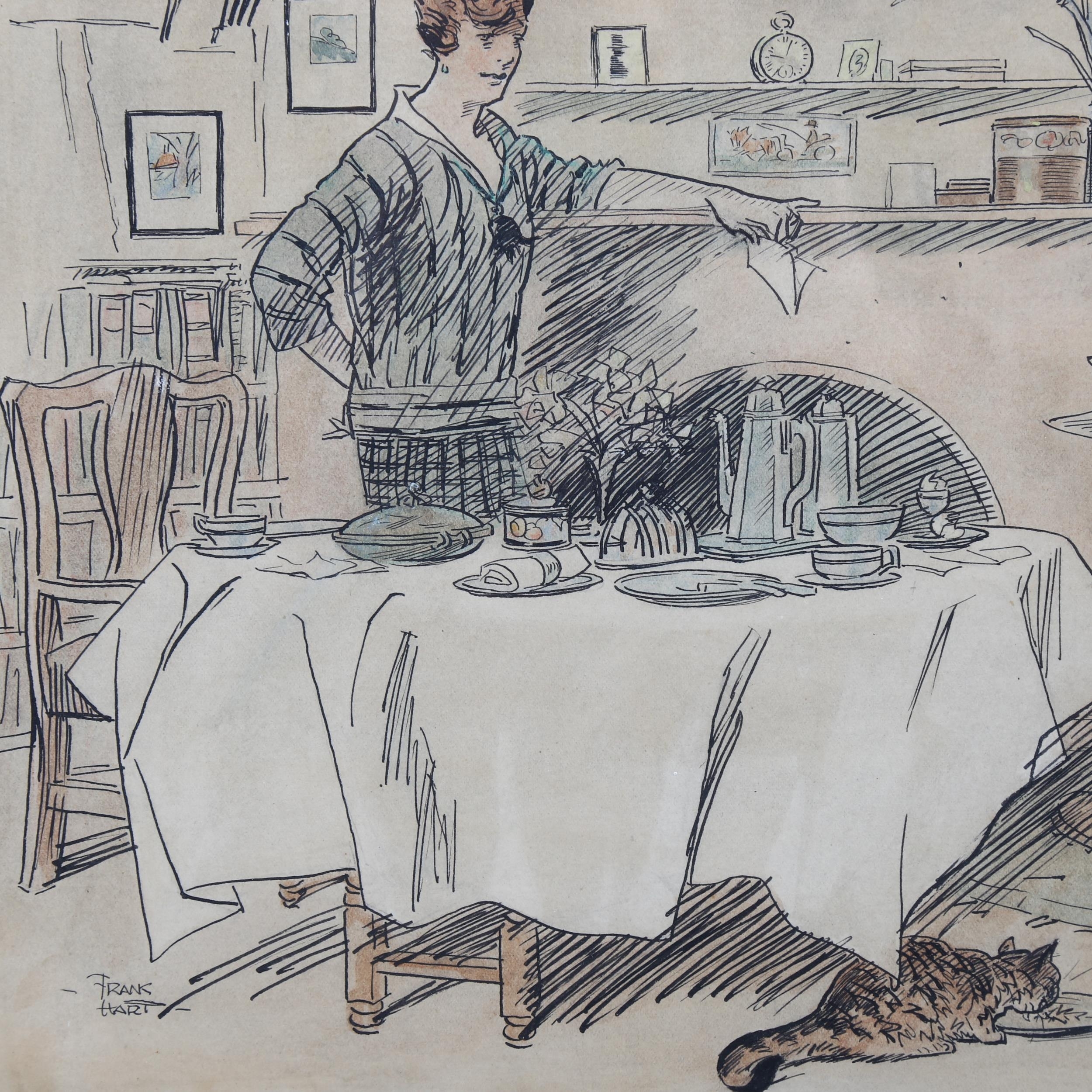 Frank Hart | cartoon illustration | MutualArt