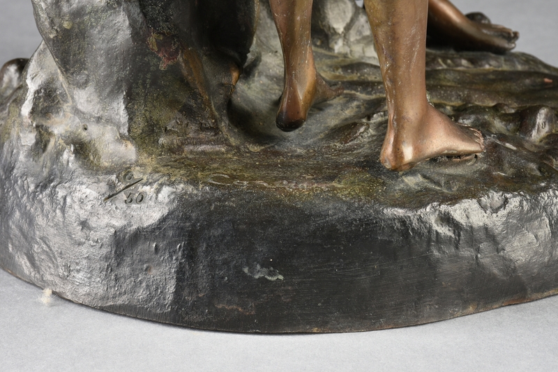 Emile Joseph Nestor Carlier | A La Fontaine (20th Century) | MutualArt