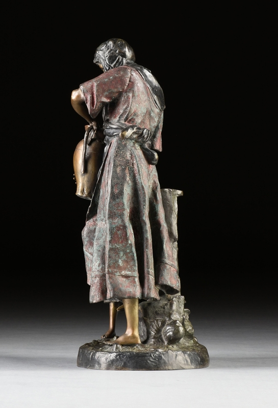 Emile Joseph Nestor Carlier | A La Fontaine (20th Century) | MutualArt