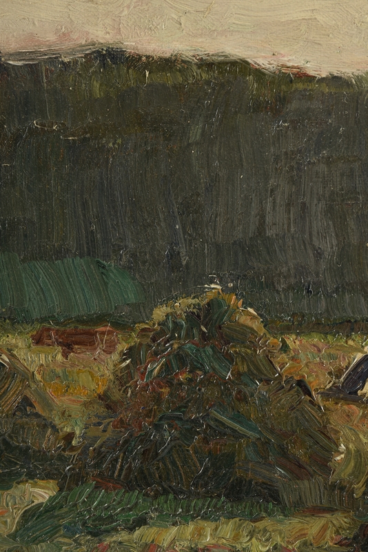 Henry George Keller | Haystacks (1912) | MutualArt