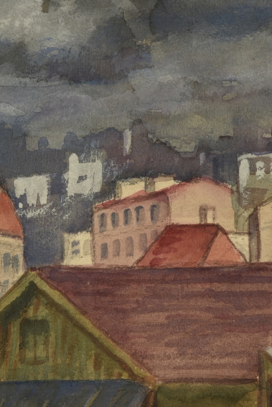 Albert Abramovitz | Rooftops (20th Century) | MutualArt