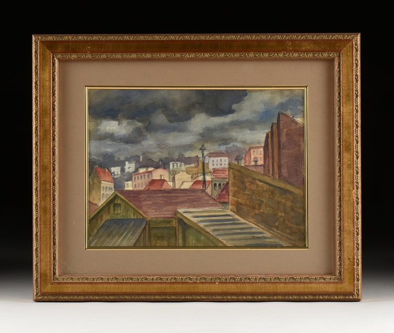 Albert Abramovitz | Rooftops (20th Century) | MutualArt