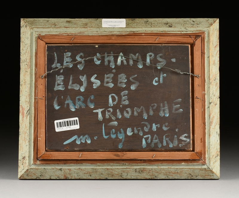 Maurice Louis Legendre | Champs Elysées et L'Arc de Triomphe (1940s ...