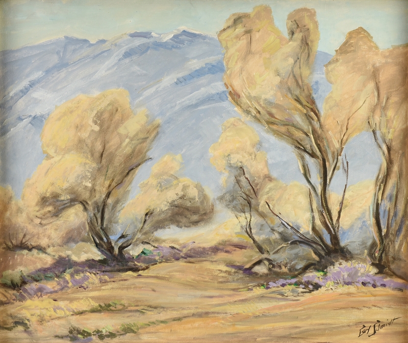 Charles Schmidt | Mountain and Desert Landscape (20th Century) | MutualArt