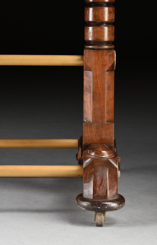 Italian School, 19th Century | A CONTINENTAL GONDOLA FORM WALNUT CRADLE ...