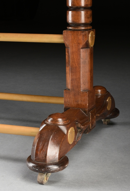 Italian School, 19th Century | A CONTINENTAL GONDOLA FORM WALNUT CRADLE ...