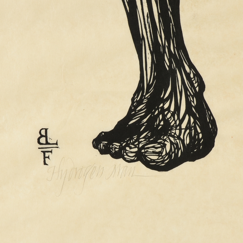 Leonard Baskin | The Hydrogen Man (1954) | MutualArt