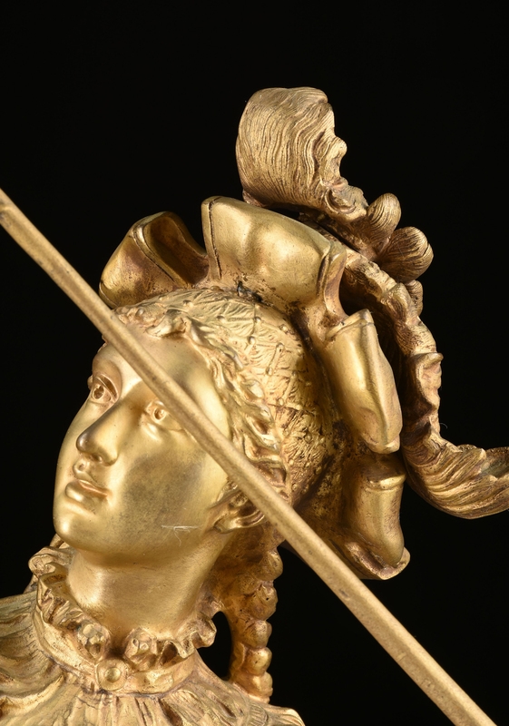 Charles Anfrie | Lady Falconer Feeding her Falcon (Circa 1900) | MutualArt