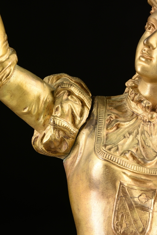 Charles Anfrie | Lady Falconer Feeding her Falcon (Circa 1900) | MutualArt