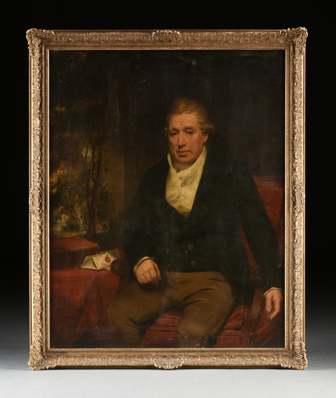 George Clint | John Legh, Esq. of Norbury Booths (1825) | MutualArt