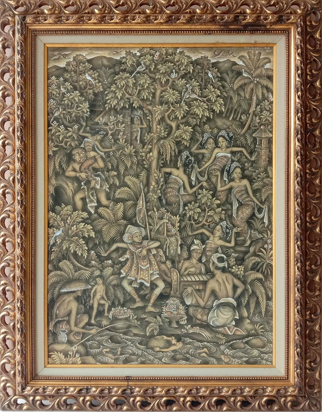 Ida Bagus Made Poleng | - Balinese Dance | MutualArt