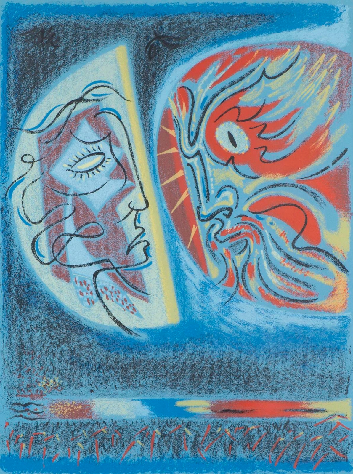 André Masson | Crépuscule du soir | MutualArt