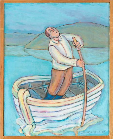 Conrad Furey | Man with pole (87) | MutualArt