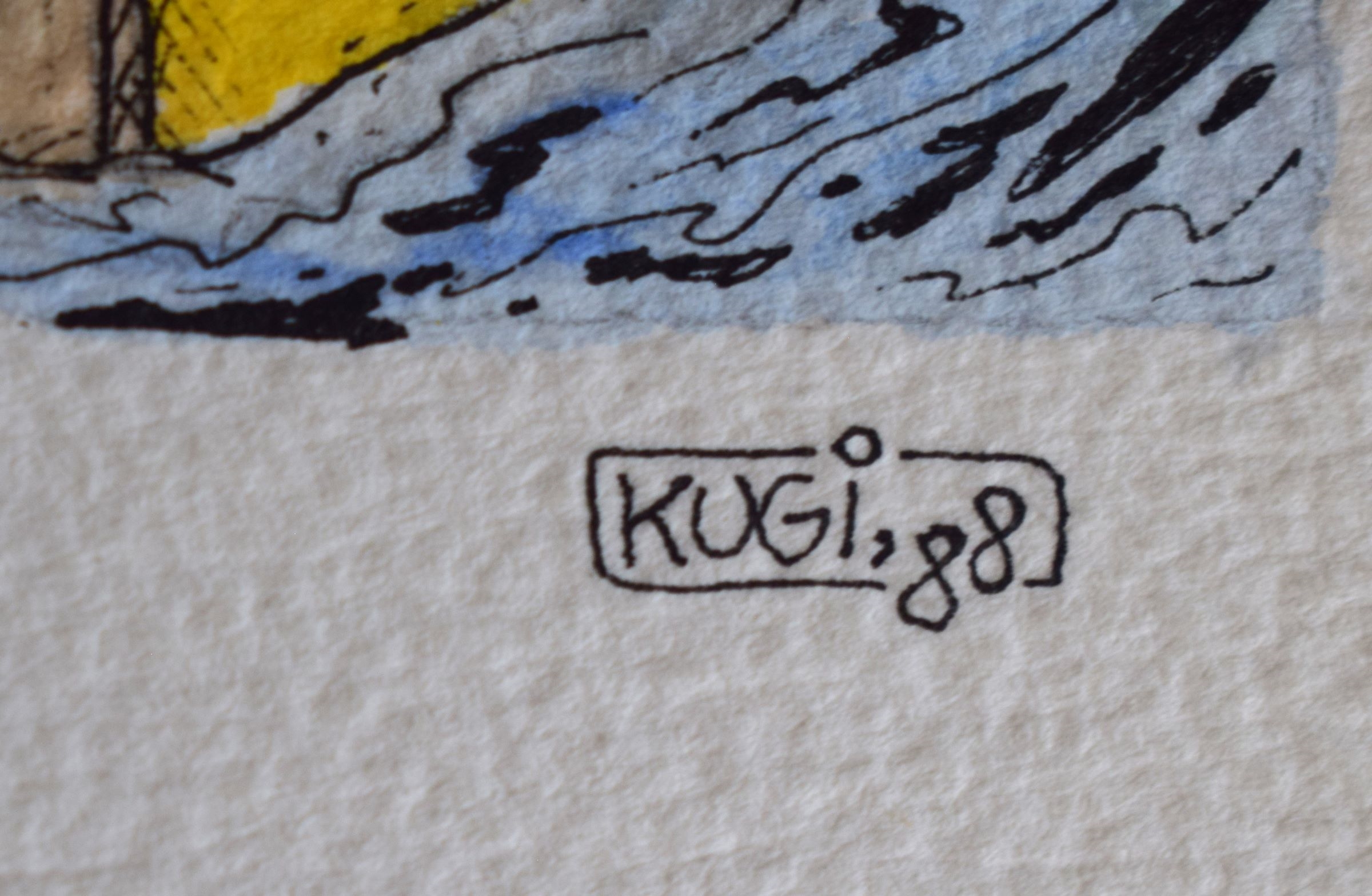 Serge Kugi Kugener | Dem Kugi Séng Wuengiller (1989) | MutualArt