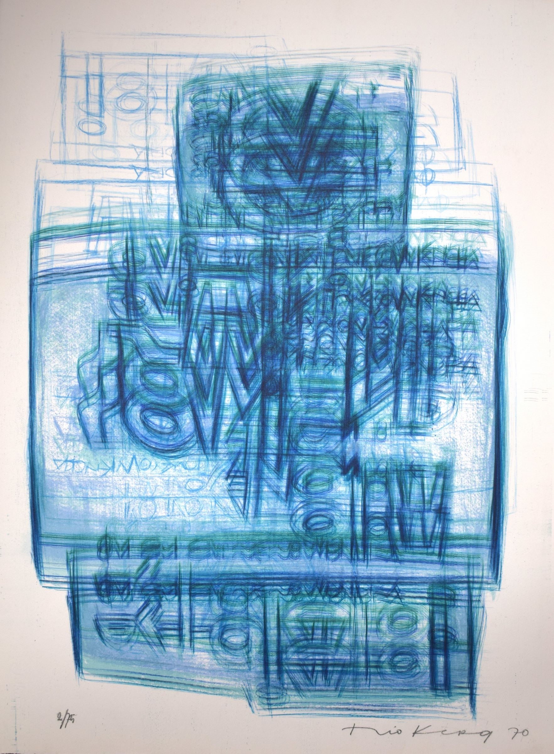 Théo Kerg | Who will remember you ?, (1970) | MutualArt