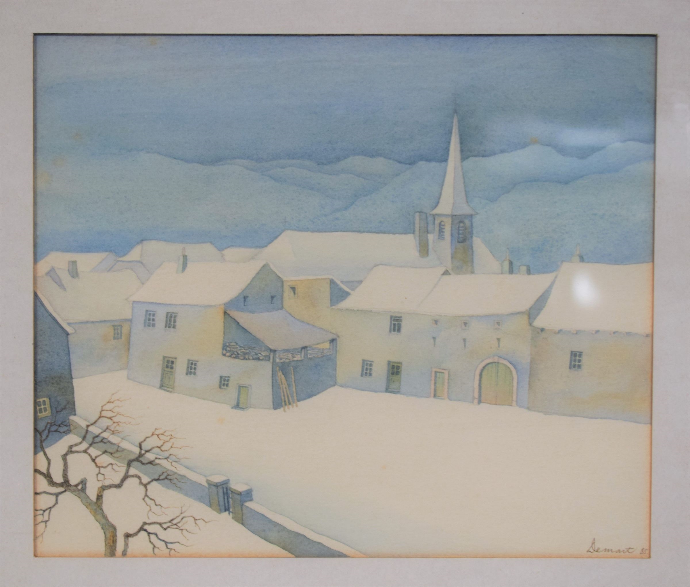 Michel DEMART | Village of the Oesling (1985) | MutualArt