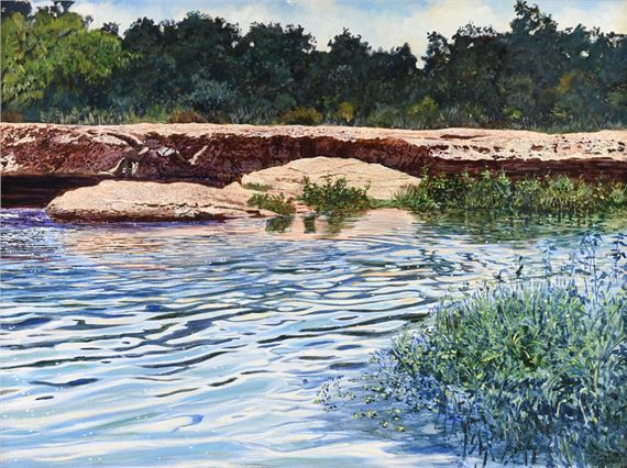 Tim Saska | Hill Country Pools (Late 20th Century) | MutualArt