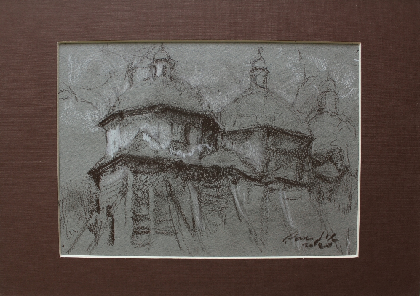 Józef Panfil | Cerkiew w Nowym Brusznie (2020) | MutualArt