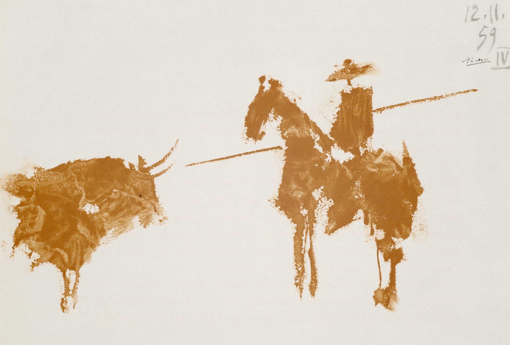 Pablo Picasso | A Los Toros (1961) | MutualArt