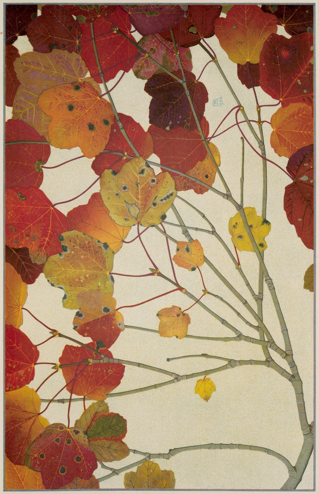 Jean Philippe Edouard Robert | Feuilles d'automne (1909) | MutualArt