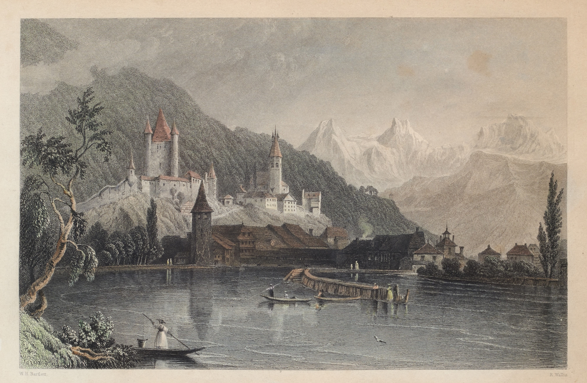 William Henry Bartlett | Sammlung von über 25 Ansichten der Schweiz und der Alpen (Circa 1837 ...
