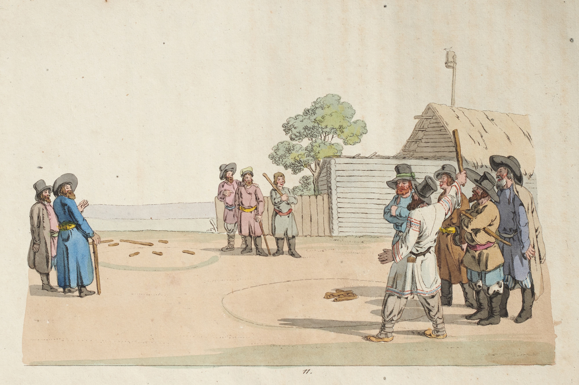Christian Gottfried Geissler | Jeux et divertissements du peuple russe ...