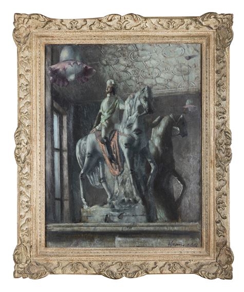 Patrick Hennessy | Interior with Staffordshire Model of Prince Albert ...