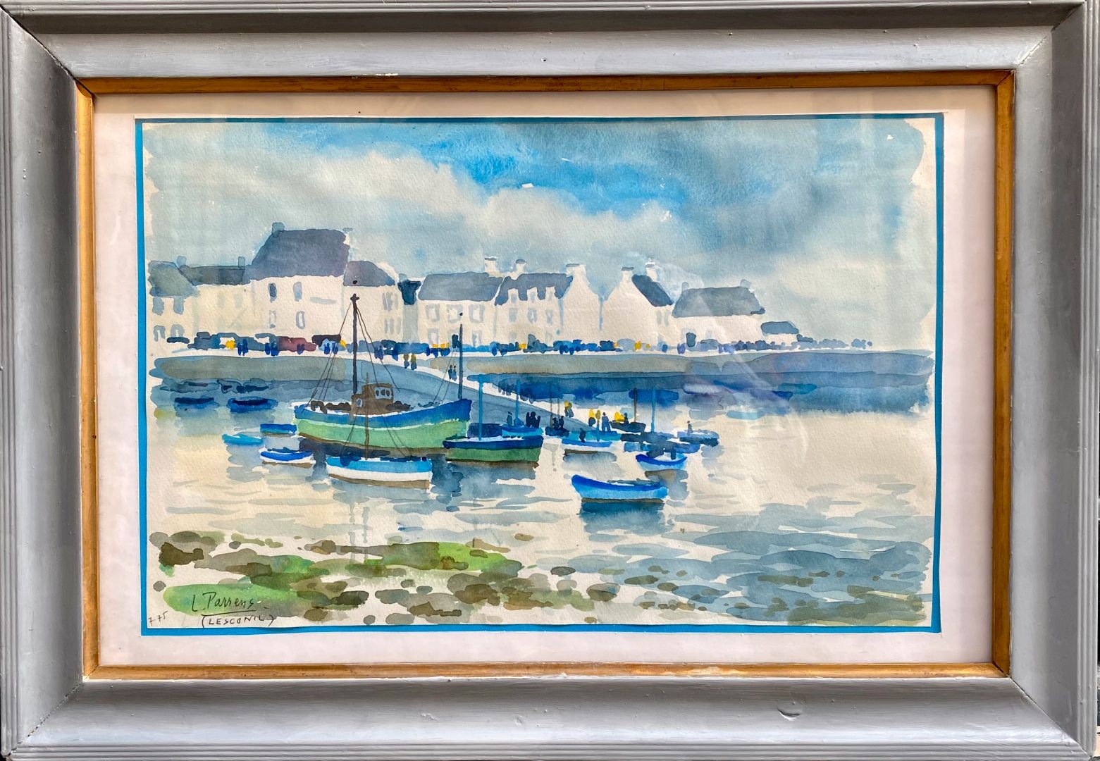 Louis Parrens | The Port of Lesconil (1975) | MutualArt