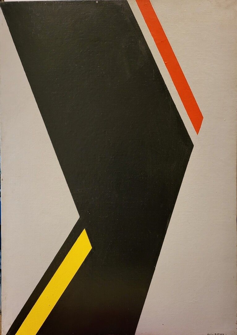 Eric H. Olson | Geometric Composition (1953) | MutualArt