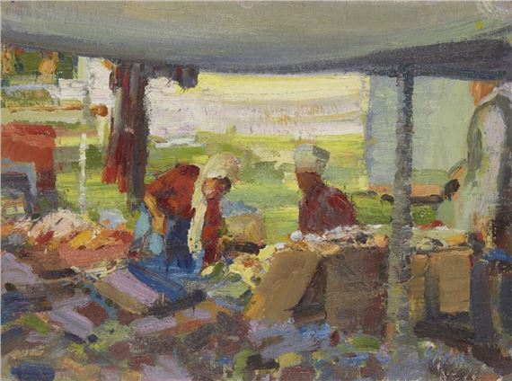 Jeffrey Pratt | Market place | MutualArt