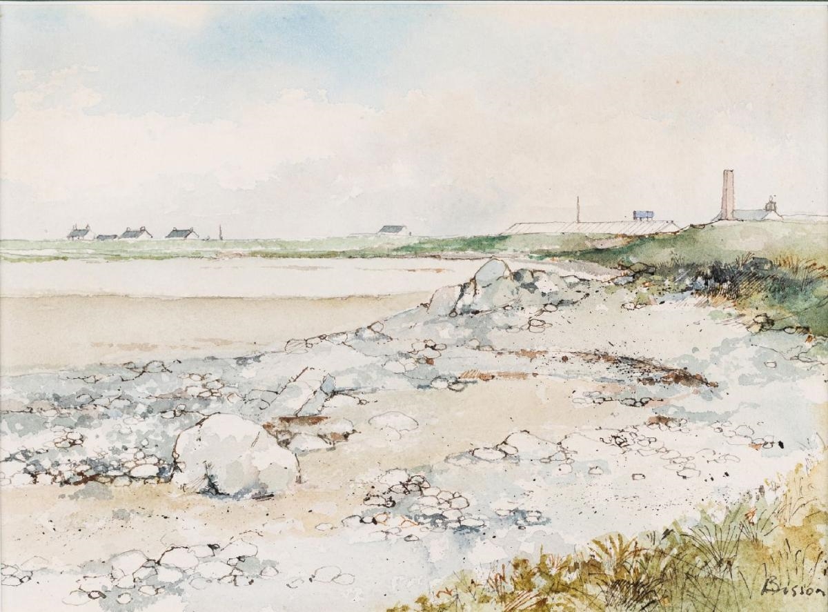 Paul Bisson | Beach scene | MutualArt