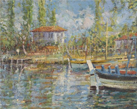 Jeffrey Pratt | River scene | MutualArt