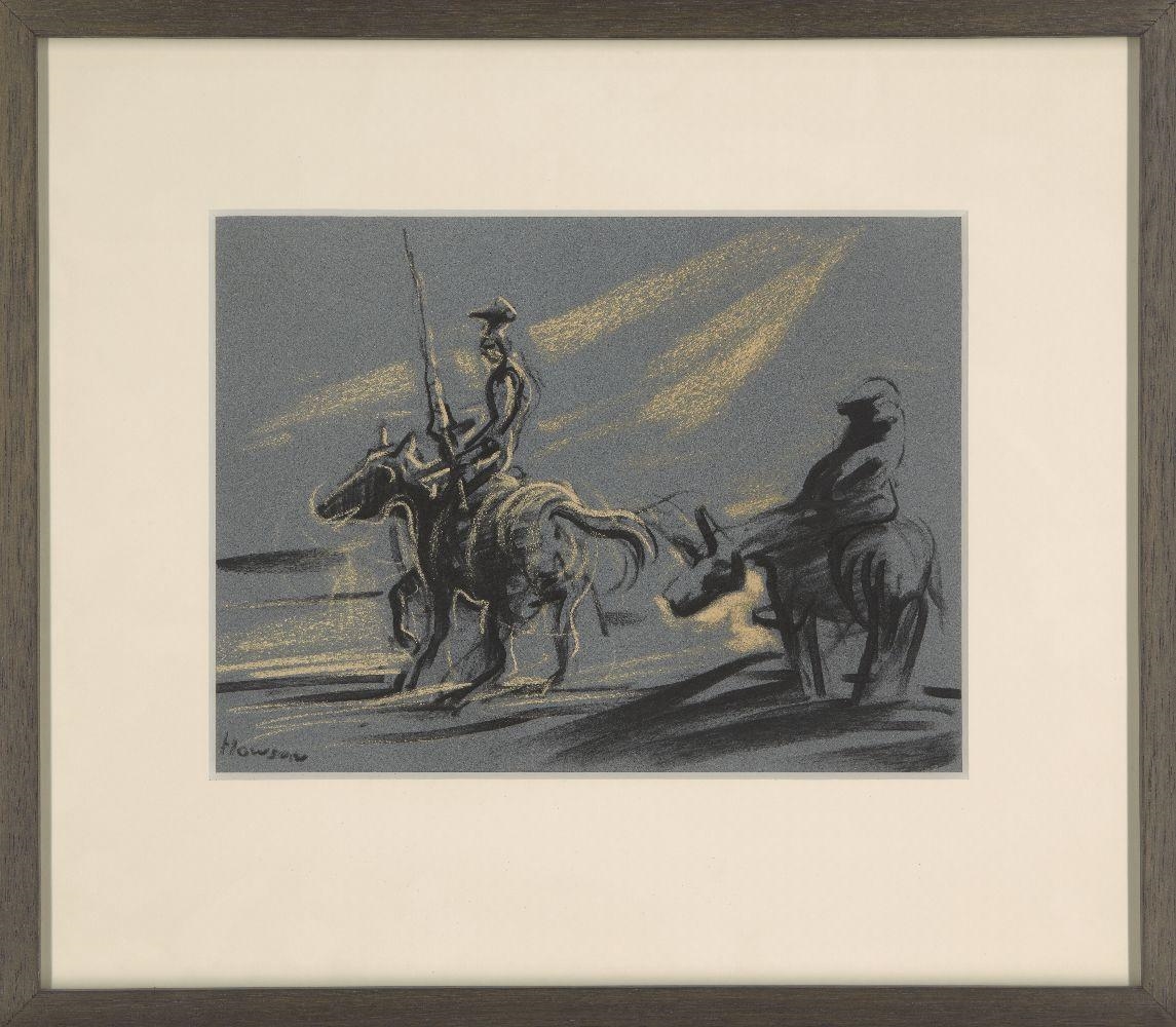 Peter Howson Obe | Study for Don Quixote and Sancho Panza (2004 ...