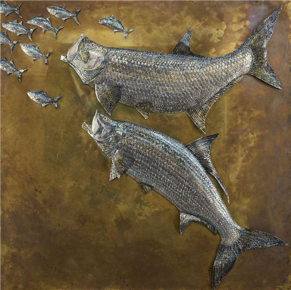 Sam MacDonald | Tarpon Chasing Bluerunners | MutualArt