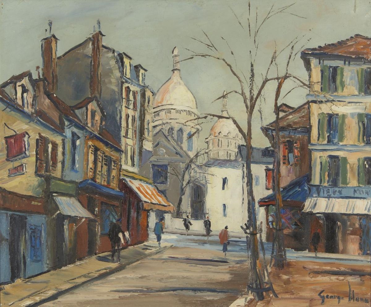 George Hann | View of Sacre Coeur | MutualArt