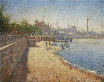 Christopher Richard Wynne Nevinson | From a Venetian Window (1934 ...