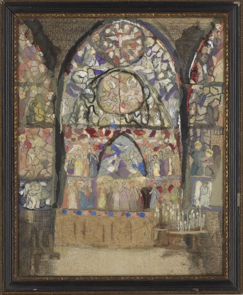 Mabel Maugham Beldy | Design for a stained glass window (2014) | MutualArt