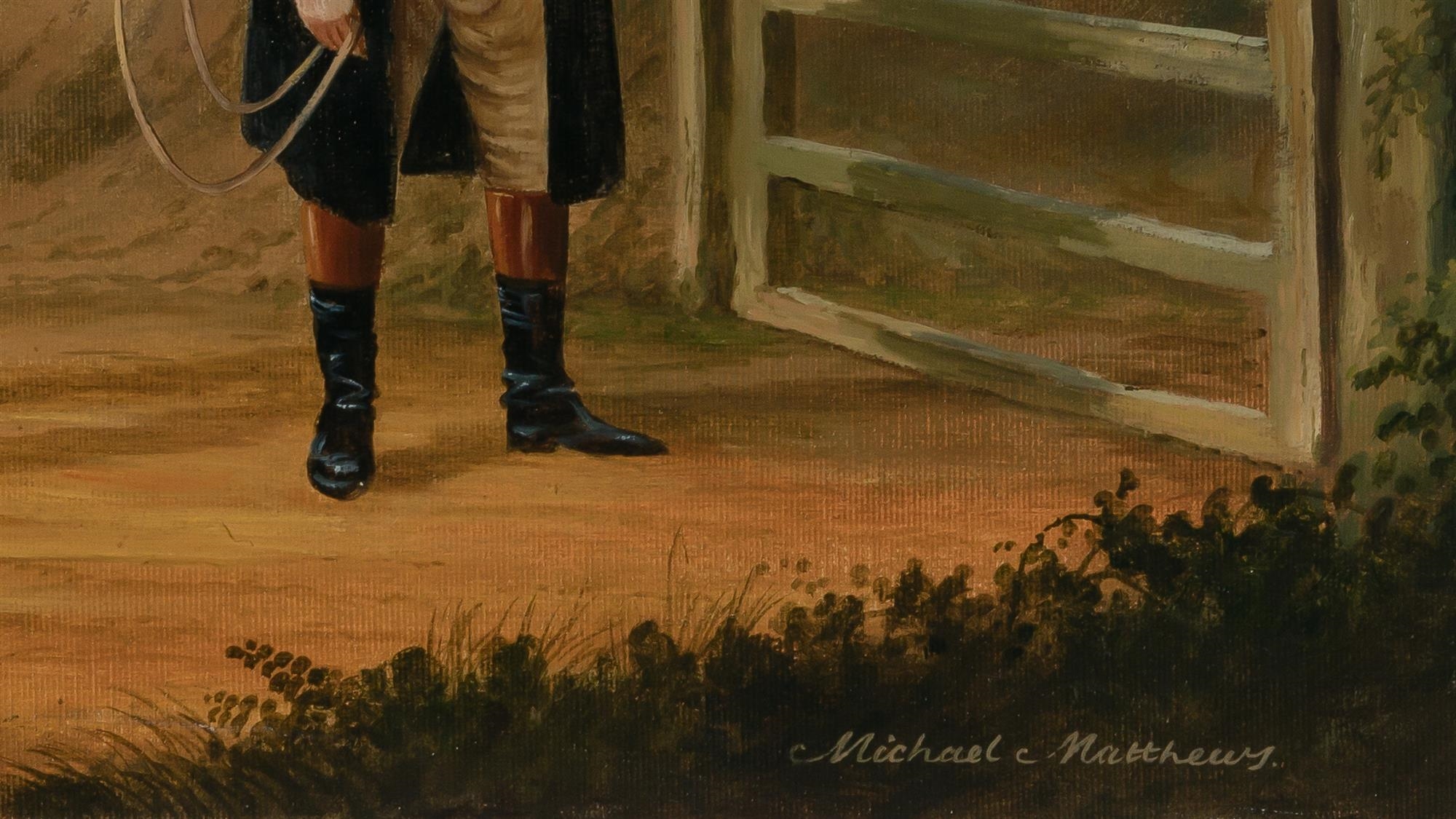 Michael Matthews | Equestrian Scenes | MutualArt