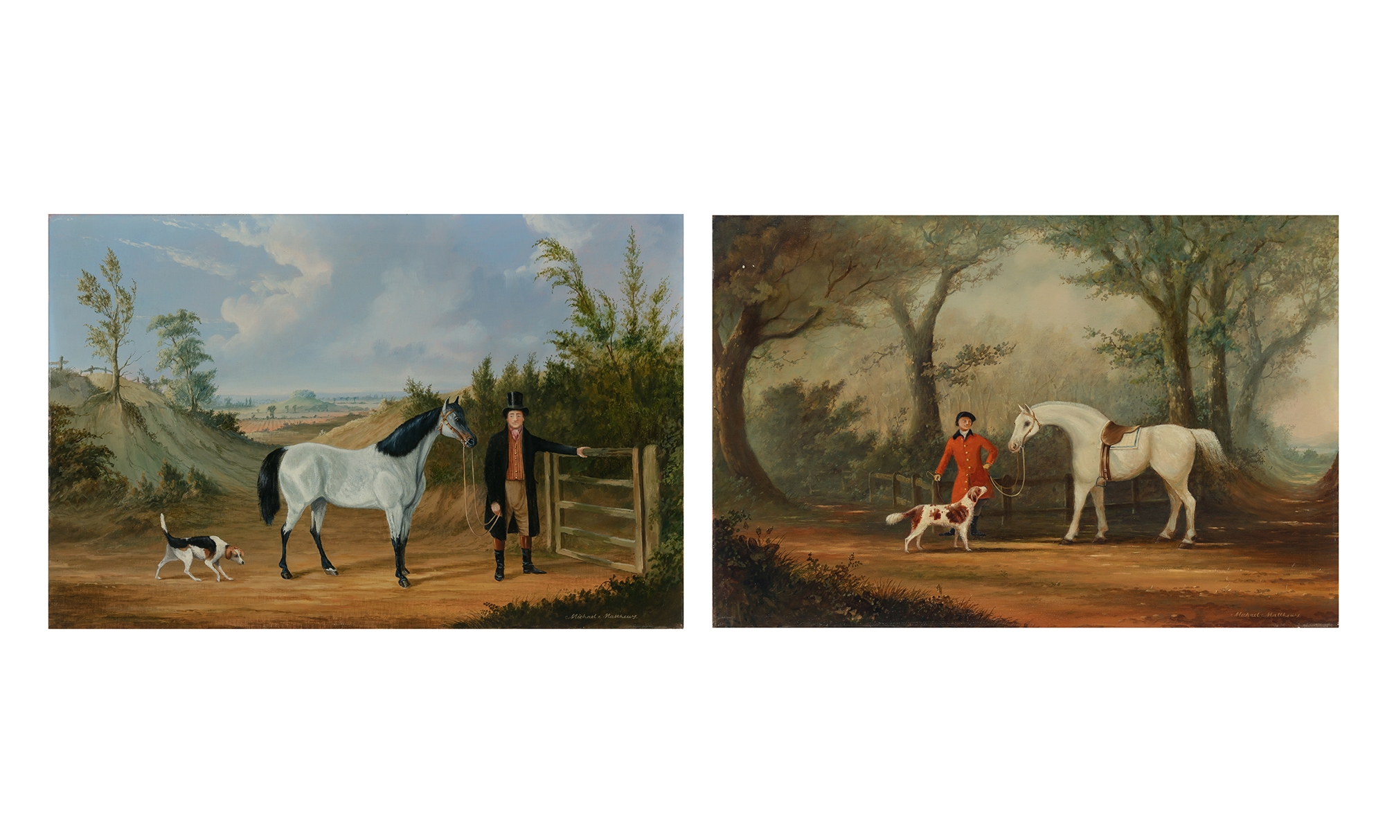 Michael Matthews | Equestrian Scenes | MutualArt