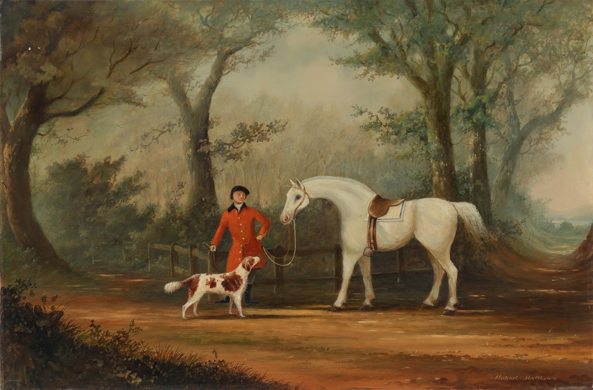 Michael Matthews | Equestrian Scenes | MutualArt
