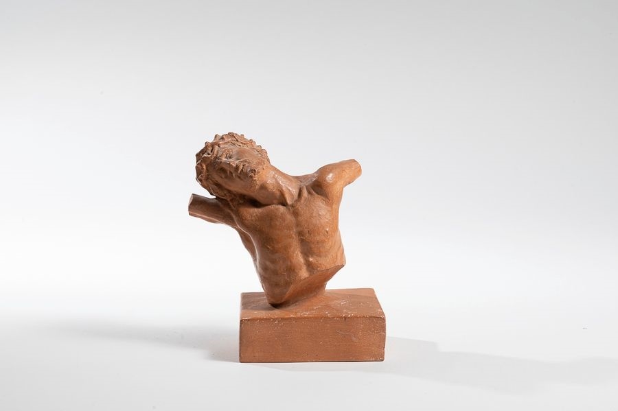 Richard Fath | Christ with the crown of thorns (1900) | MutualArt