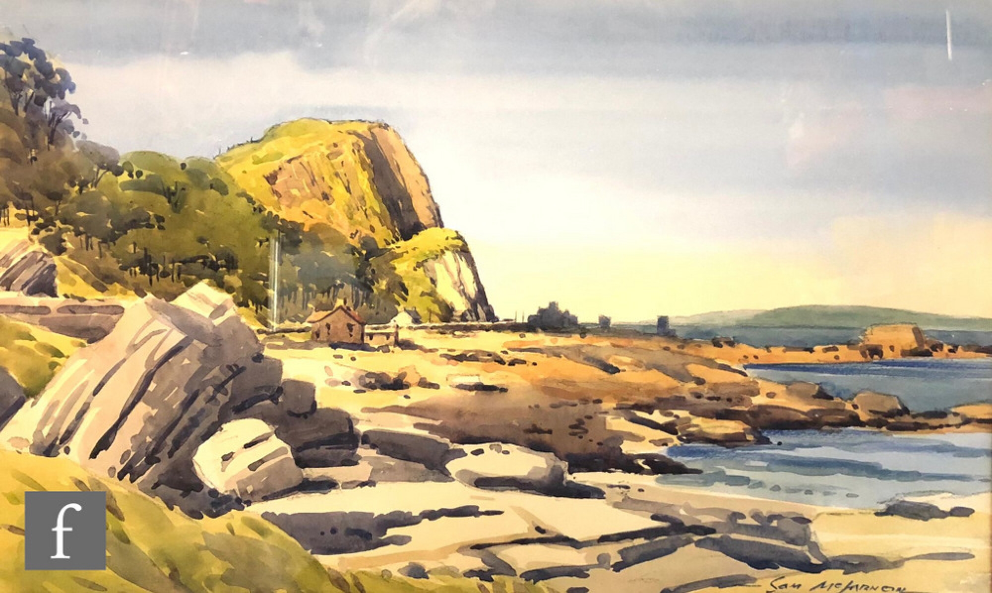 Samuel McLarnon | A view of Ballycastle | MutualArt