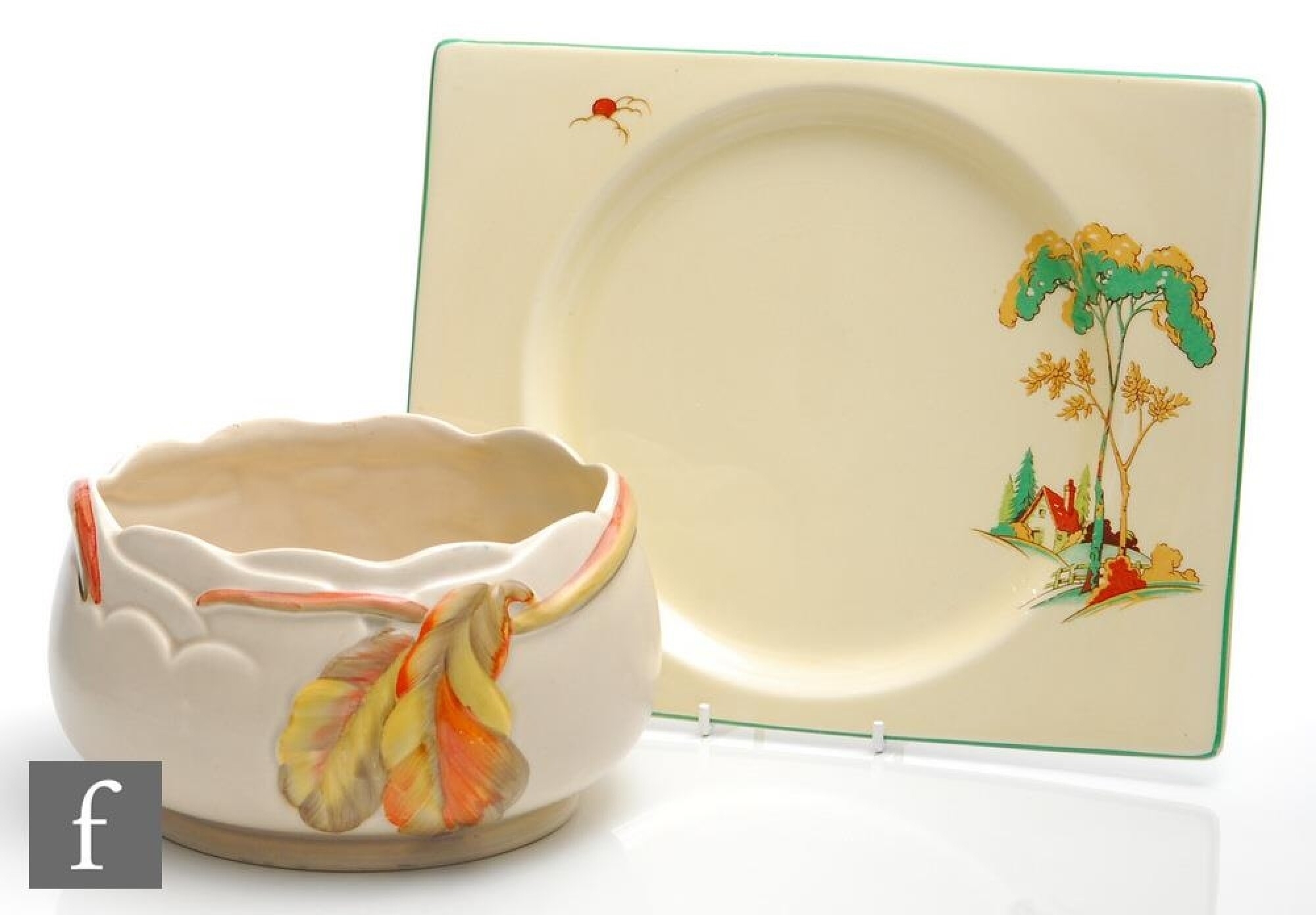 Clarice Cliff | A Clarice Cliff Newport Pottery relief moulded bowl ...