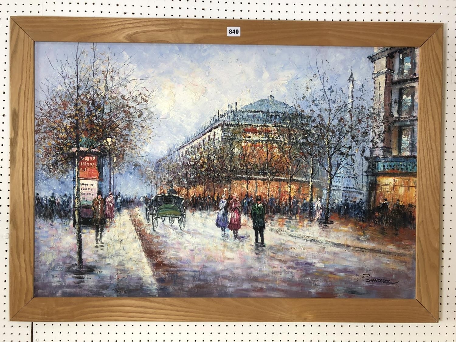 P. Sanchez | Paris scene | MutualArt