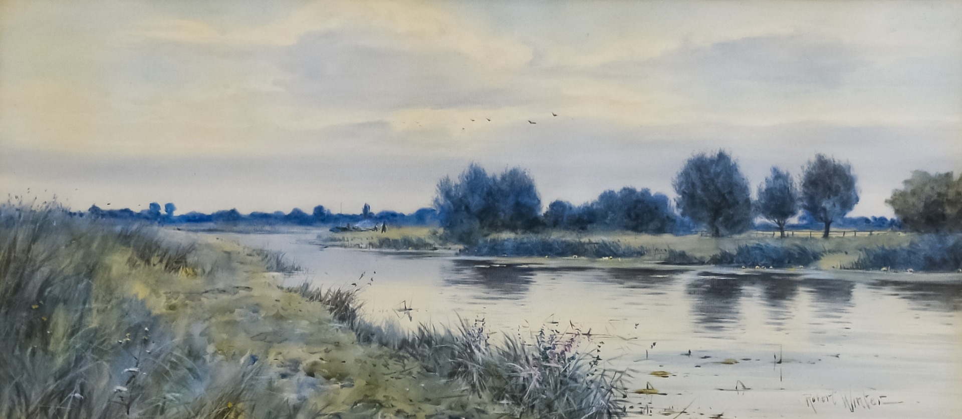 Robert James Winchester Fraser | Rural river scenes | MutualArt